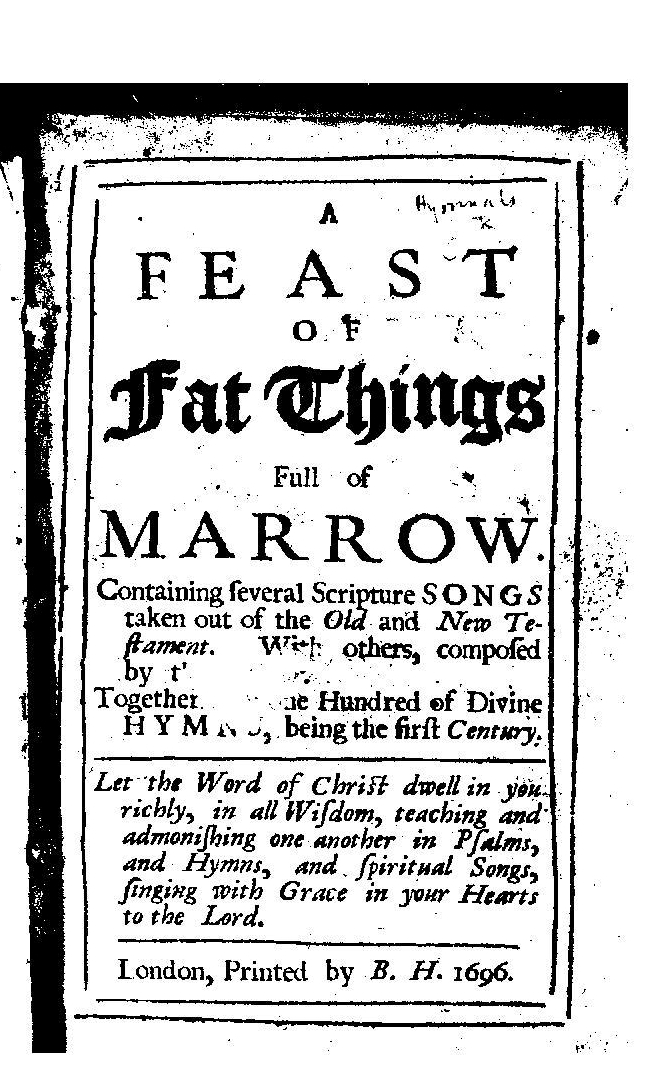 Advent is Upon Us – Benjamin Keach Journal