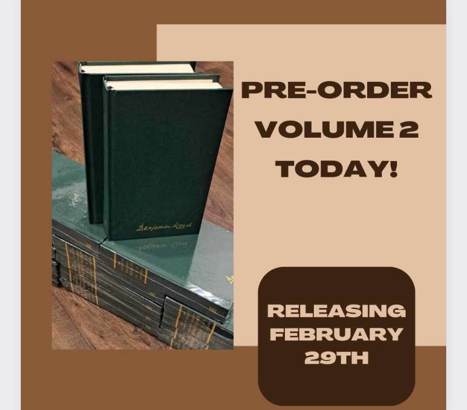 Volume 2 Available for Pre-Order! – Benjamin Keach Journal